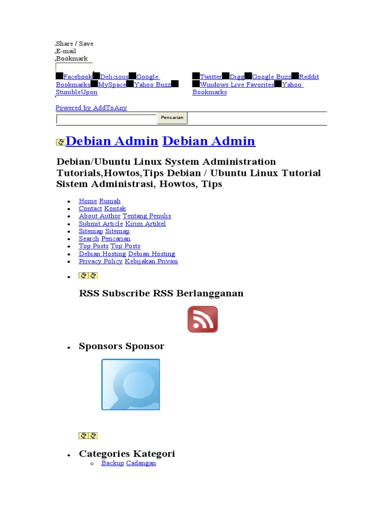 Debian Admin Debian Admin | PDF | Information Technology Management ...