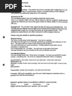 OSCE Checklist HINTS Exam | PDF | Self-Improvement