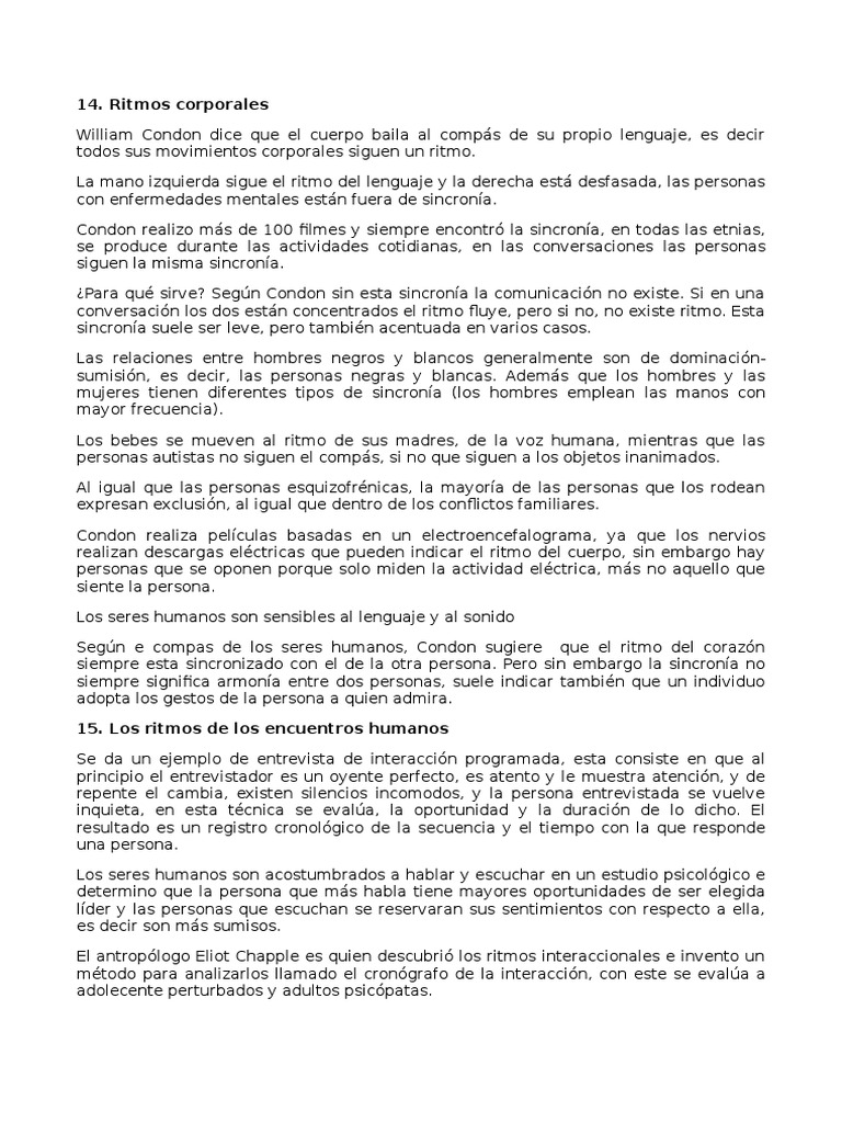 Flora Davis - La Comunicación No Verbal | PDF | Ritmo | Olfato