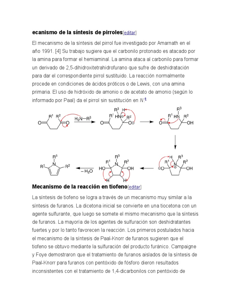 Pirroles Sintesis y Aplicaciones | PDF