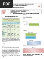 Peso Especifico de La Grava | PDF | Materiales naturales | Albañilería