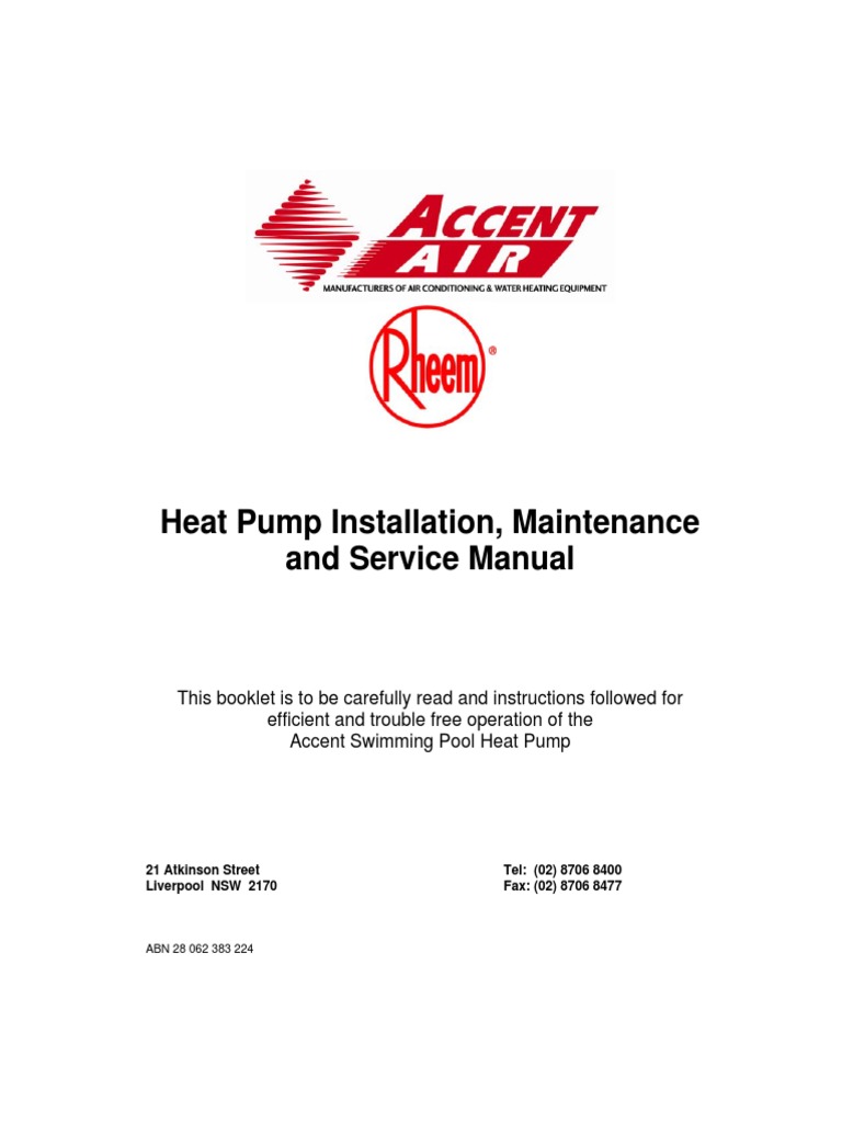 Heat Pump Installation Guide | PDF | Hvac | Thermostat