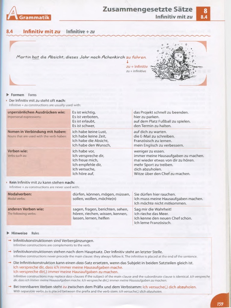 Infinitivsätze-Beispiele