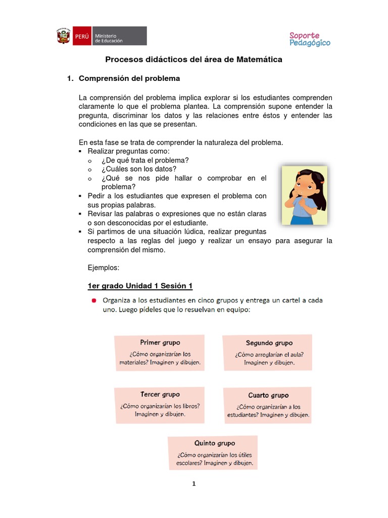 20.procesos Didácticos Del Área de Matemática - Taller3 | PDF