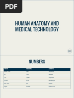 Medical Terminology List 350 Terms | PDF | Anatomy | Human Anatomy