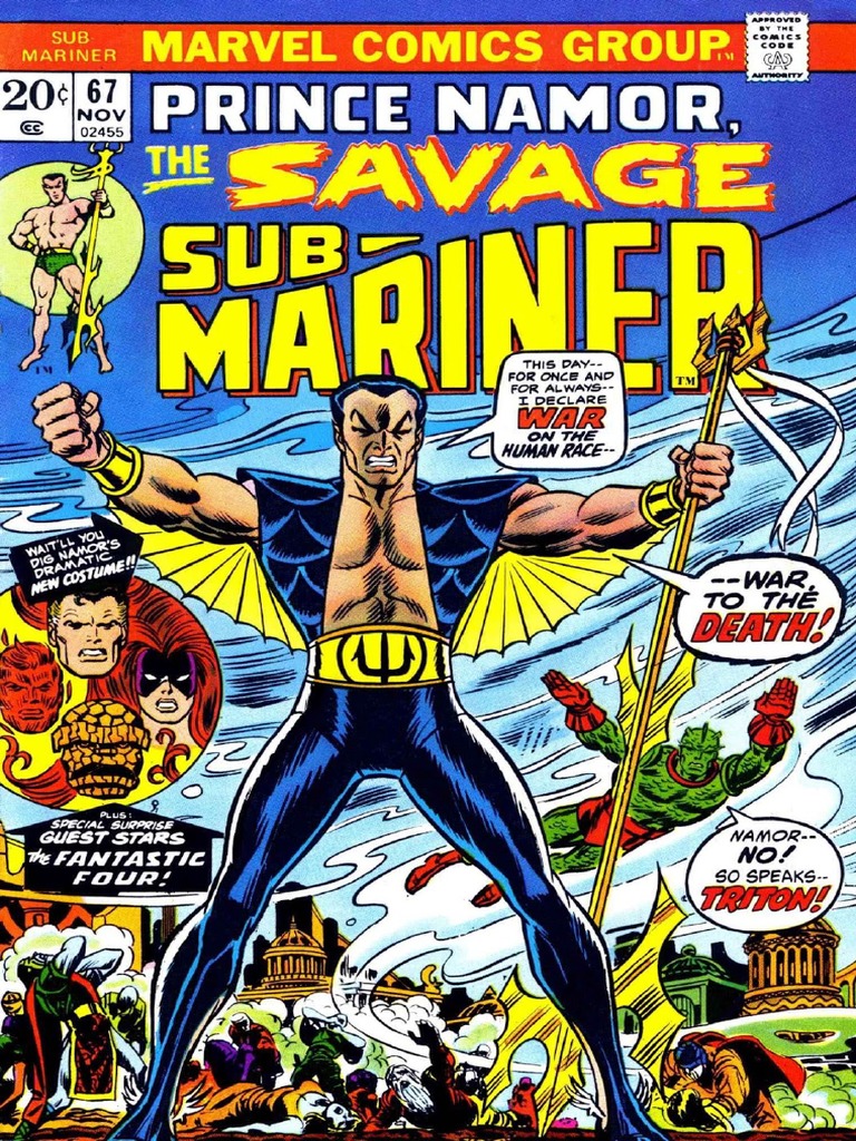 Prince Namor The Sub Mariner 67 Vol 1 | PDF