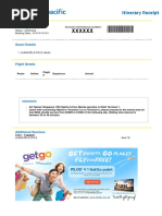 Cebu Pac Official Receipt PDF | PDF | Receipt | Service Industries