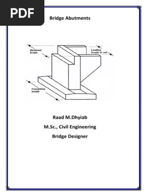 Bridge Abutment Diagram