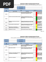 Risk Assessment Example - Warehouse PDF | Forklift | Warehouse