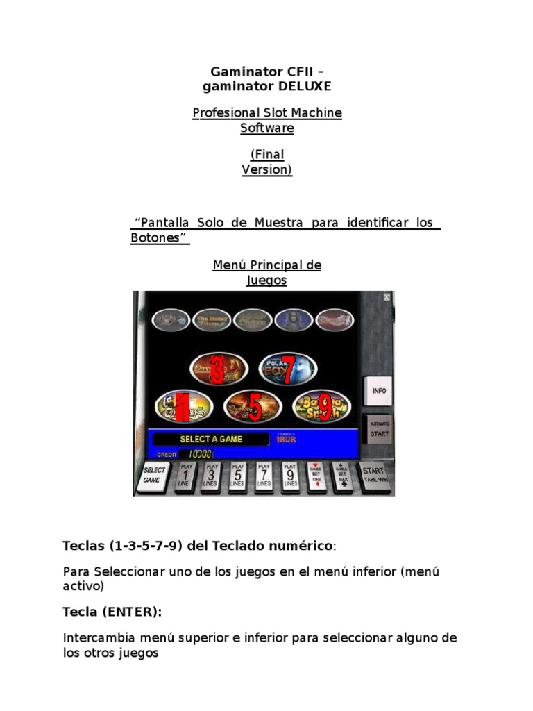 Configuración de Gaminator Deluxe | PDF | Teclado | Soldadura