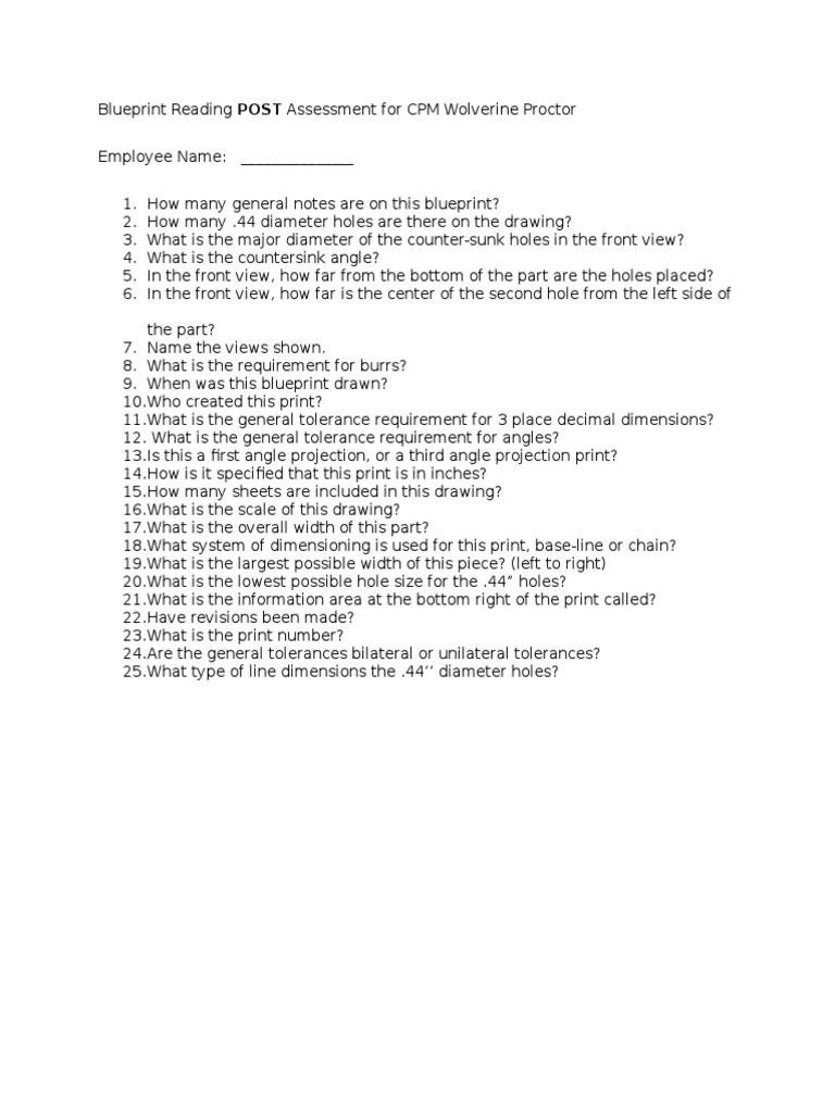 Blueprint Assessment for CPM Wolverine | PDF | Career & Growth | Computers