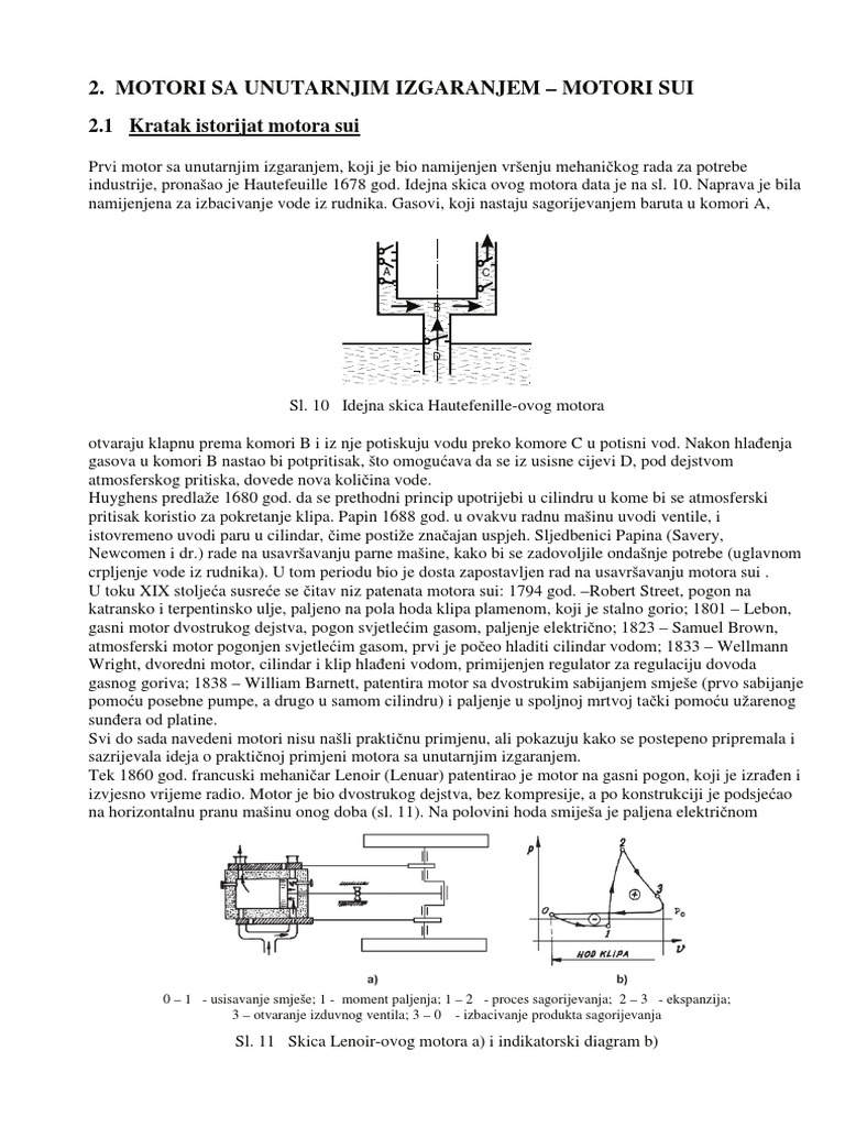 Predavanje 2a - Motori Sus | PDF