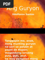 Ang Guryon Ni Ildefonso Santos | PDF