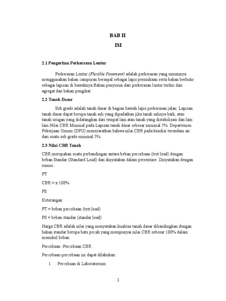 Bab Ii Isi TPJ | PDF