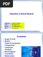 Elevator Control System | PDF | Elevator | Relay