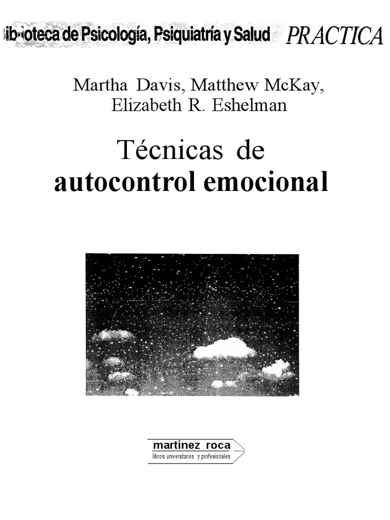 Biblioteca de Psicologia, Psiquiatria y Salud - Tecnicas de Autocontrol Emocional | PDF | Estrés ...