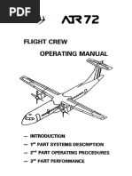 ATR 72 - Flight Manual | PDF | Cockpit | Transponder (Aeronautics)