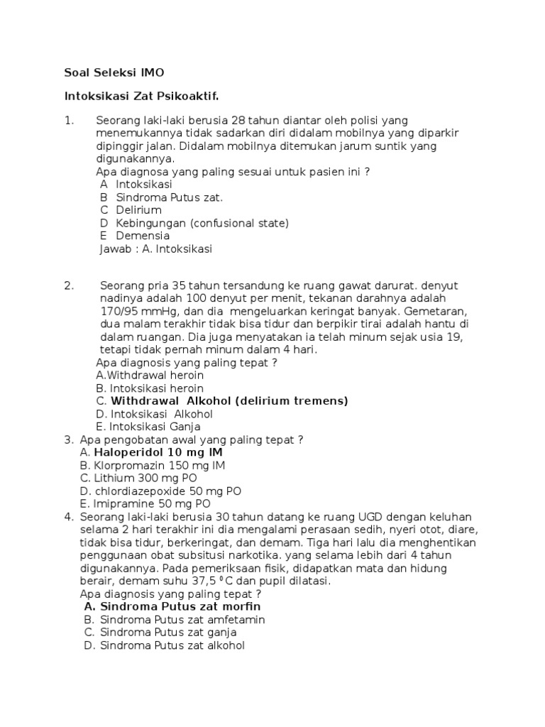 Soal Seleksi IMO | PDF