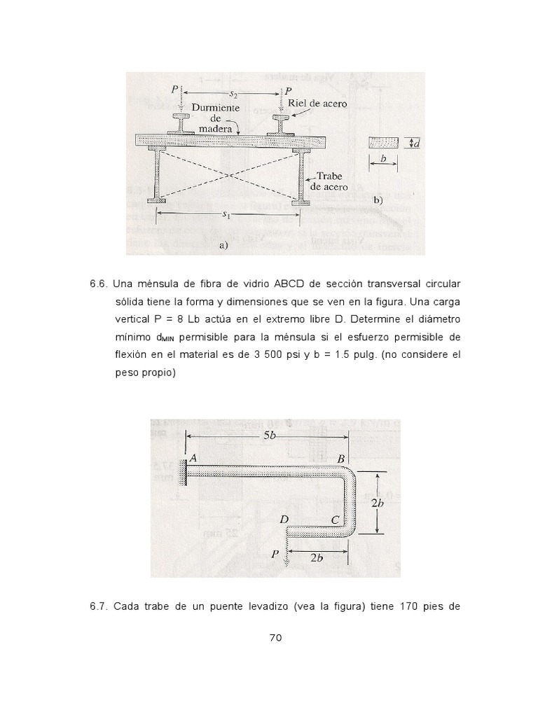 Flexion en Vigas 1 | PDF | Mecanica clasica | Física Aplicada e ...