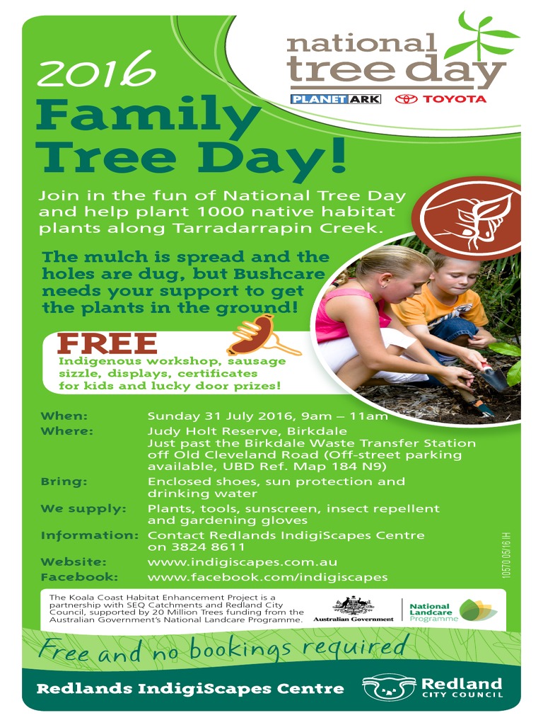 National Tree Day DL | PDF | Home & Garden