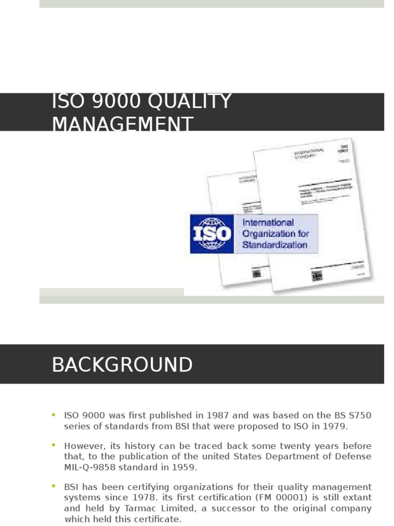 Iso 9000 | PDF | Business Process | Iso 9000