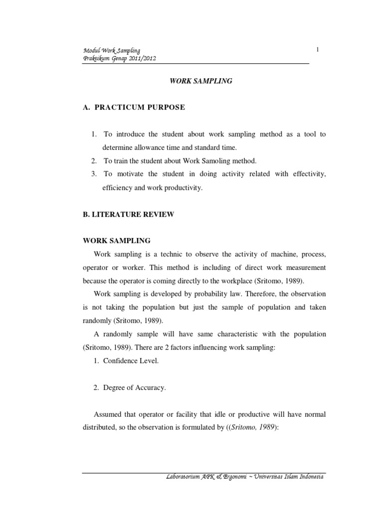 Understanding Work Sampling: A Guide to Measuring Productivity ...