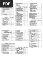 Eccd Checklist Card Template | PDF | Child Development | Behavioural ...