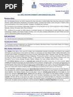 Sample Weather Report Script | PDF | Monsoon | Rain