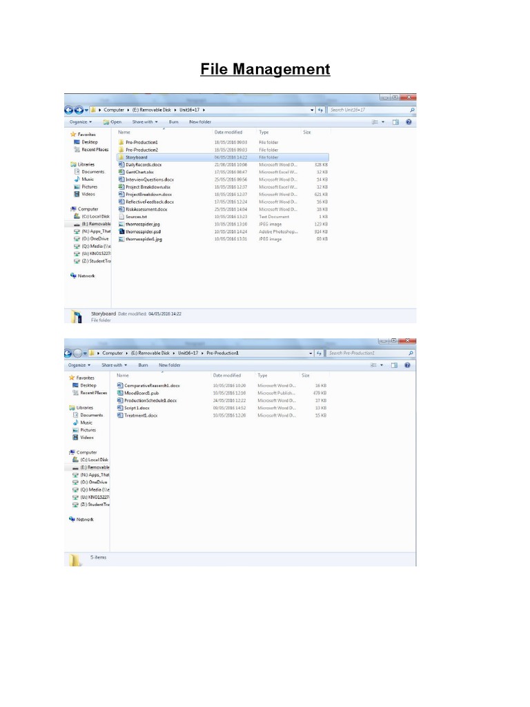 Filemanagement | PDF