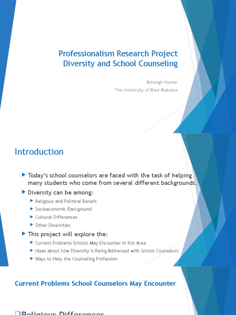 Diversity in School Counseling Strategies | PDF
