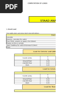 NSCP 2015 Dead Load Computation | PDF | Wall | Concrete
