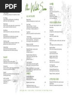 Springbone Kitchen Menu | PDF | Broth | Chocolate