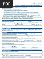 Formato Aviso de Accidente AXA 2025 | PDF | Póliza de seguros | Seguro