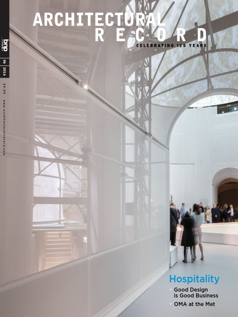 Architectural Record June 2016 | PDF | Rio De Janeiro | Library And Museum