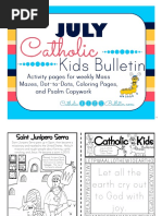June 2016 Catholic Kids Bulletin | PDF | Christian Worship And Liturgy ...