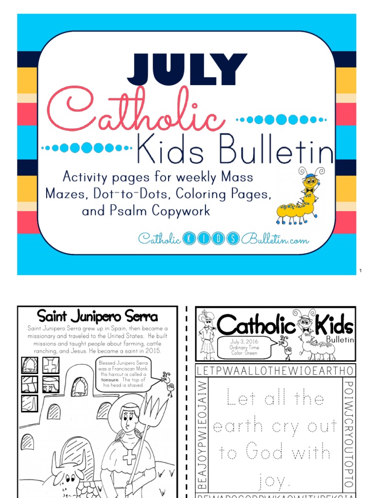 Catholic Kids Bulletin: July 2016 | PDF