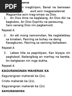 Basic Prayers in Bikol | PDF