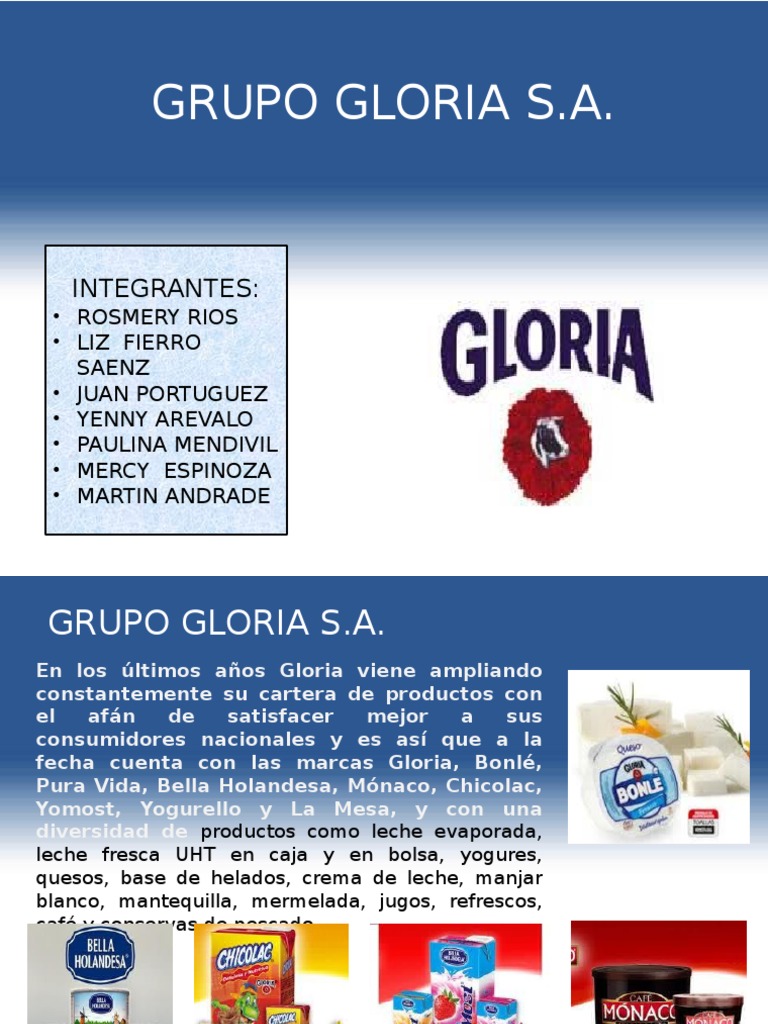 Expansión y Diversificación de Gloria S.A. | PDF | Leche | Perú