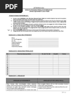 Borang Cuti Gantian - Time Off | PDF