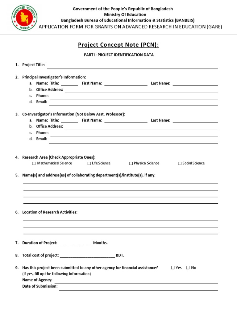 PCN Form Word Format PDF | PDF