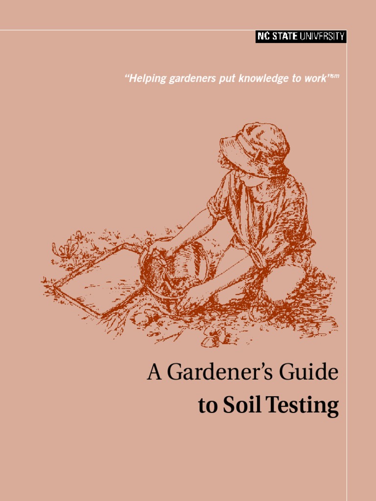 Soil Testing Guide for Gardeners | PDF | Soil | Fertilizer