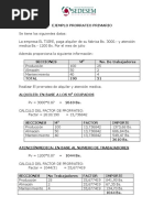 Caso Resuelto Prorrateo Costos Indirectos de Fabricacion Primario Secundario y Final 2022 A ...