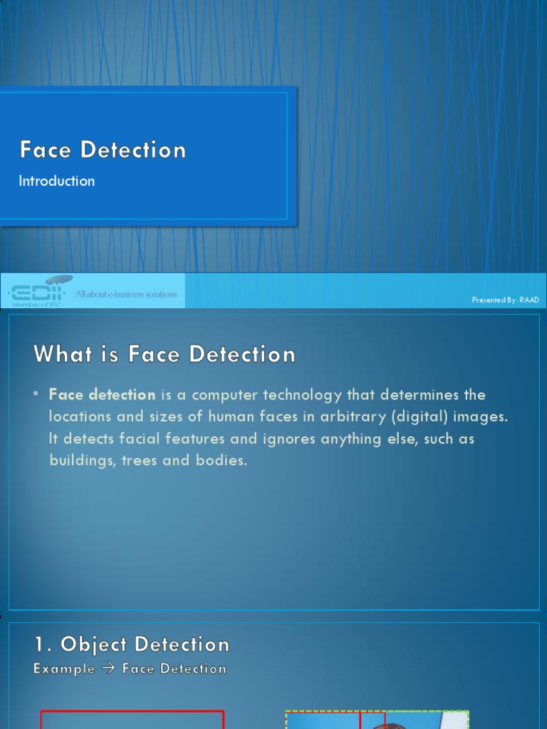 Understanding Face Detection Technology | PDF