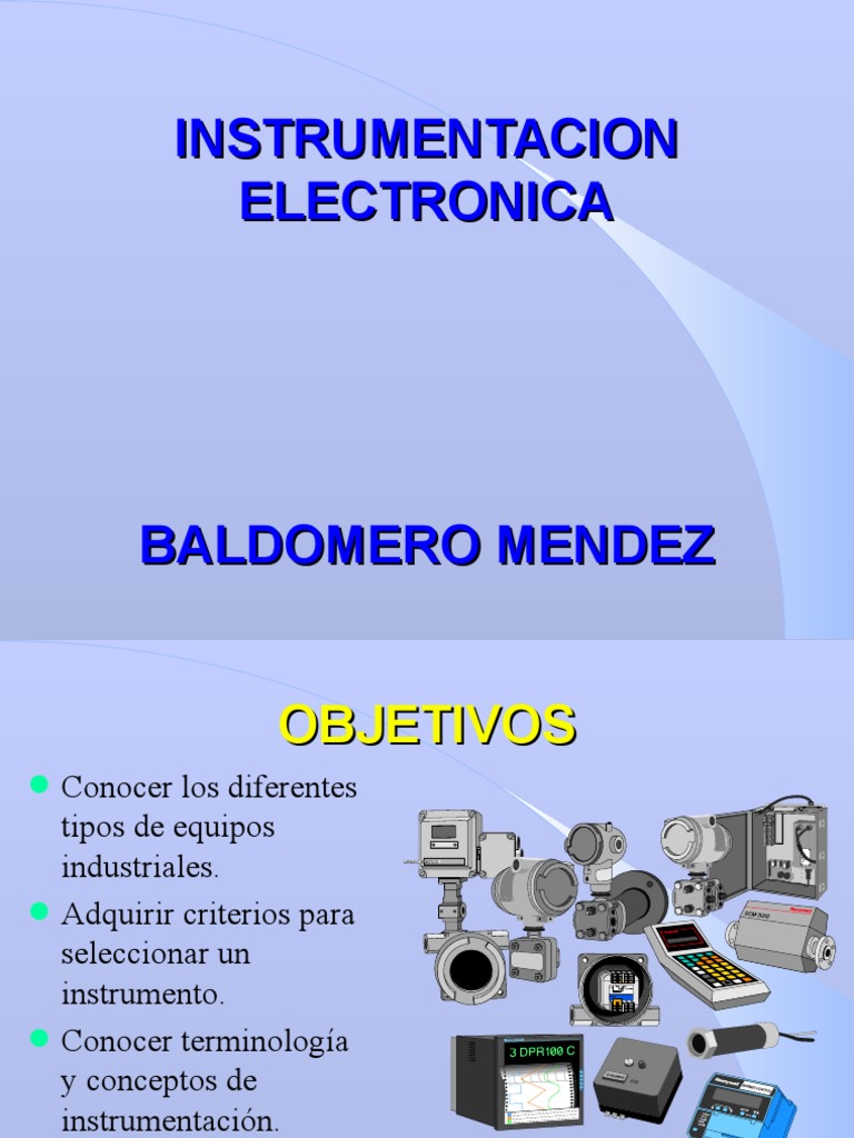 Instrumentacion Electronica | PDF | Medición | Science