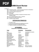 Chapman Points Table | PDF | Anatomical Terms Of Location | Neck