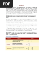 Formulario de Tipos de Matrices | PDF | Determinante | Matriz (Matemáticas)