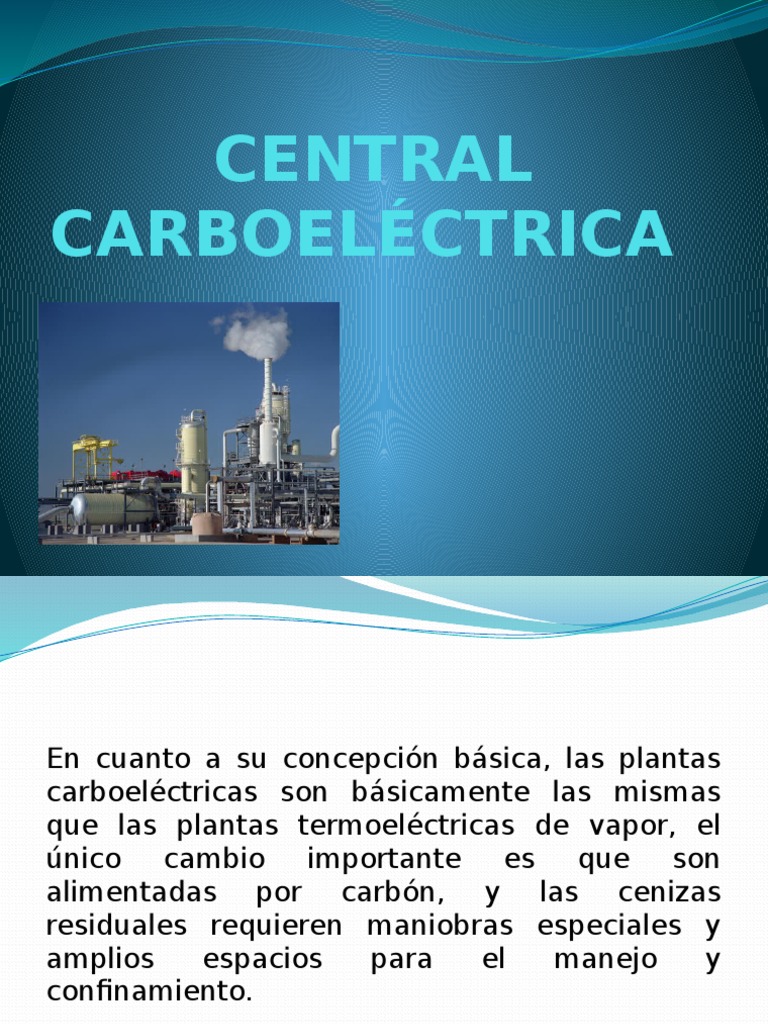 Central Carboeléctrica | PDF | Tecnología energética | Agua