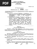 Antipolo City Zoning Ordinance Final | PDF | Zoning | Land Use
