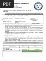 AIUB Assignment Cover Sheet | PDF | Career & Growth | Business