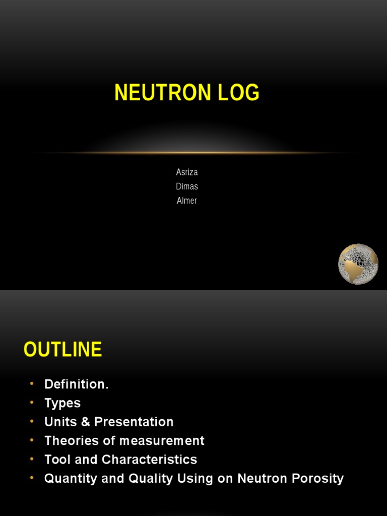 Neutron Porosity Logging Tool